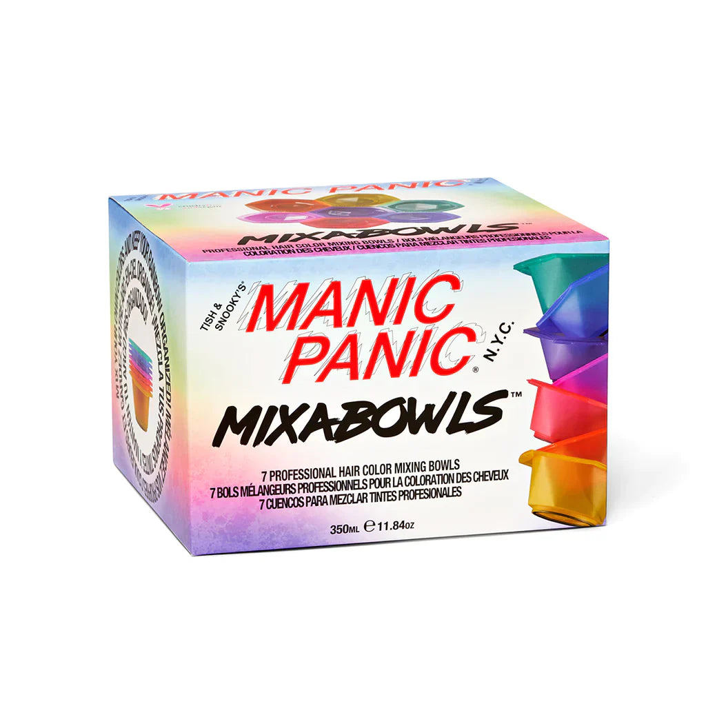 Manic Panic Mixabowl™ Hair Colour Mixing Bowls 7Pk – Vivid Hair Store